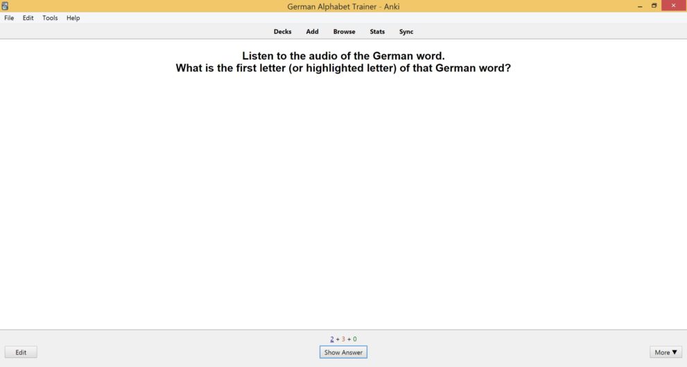 German Alphabet Flashcards: Anki for Beginners | SPEAKADA