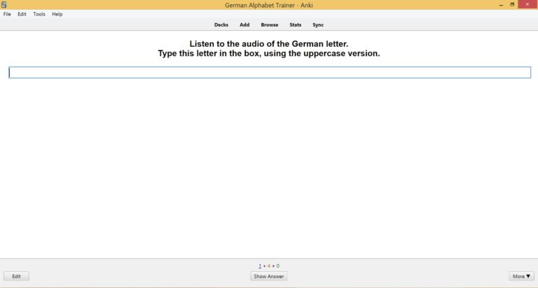 German Alphabet Flashcards: Anki for Beginners | SPEAKADA