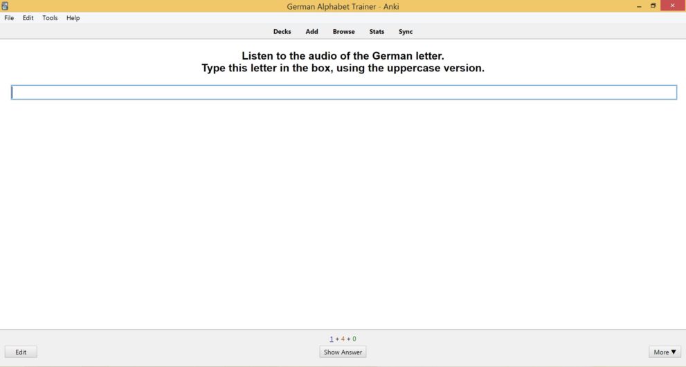 German Alphabet Flashcards: Anki for Beginners | SPEAKADA