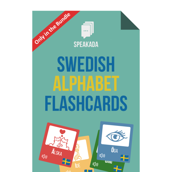 Learn Swedish Alphabet Pronunciation Flashcards With Anki – SPEAKADA