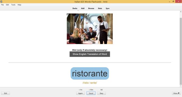 Anki Italian Vocabulary Flashcards Bundle | SPEAKADA