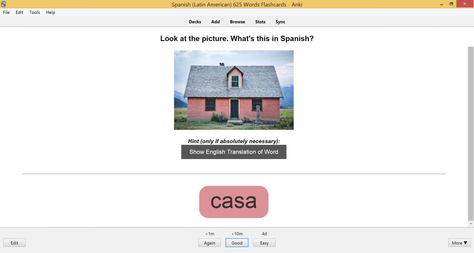 625 Words Anki Flashcards to Start Learning a Language Now – SPEAKADA