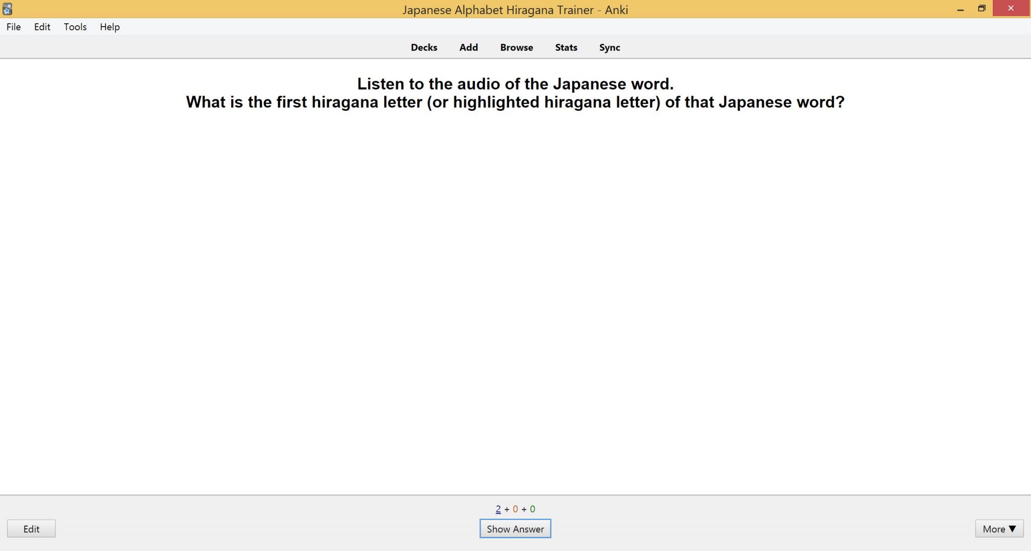 Japanese Alphabet Hiragana Flashcards With Anki for Beginners – SPEAKADA