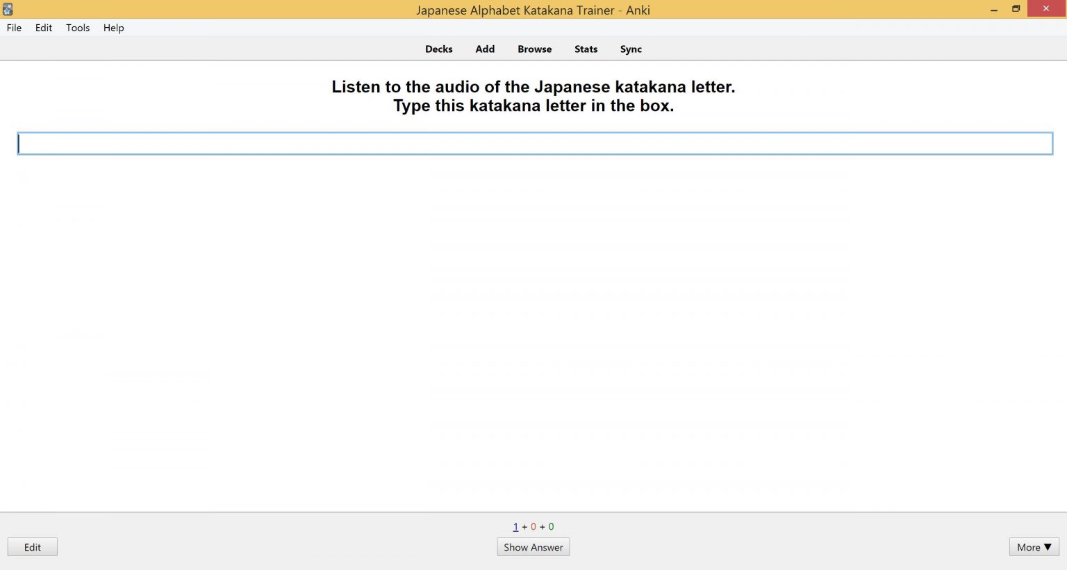 Japanese Alphabet Katakana Flashcards With Anki for Beginners – SPEAKADA