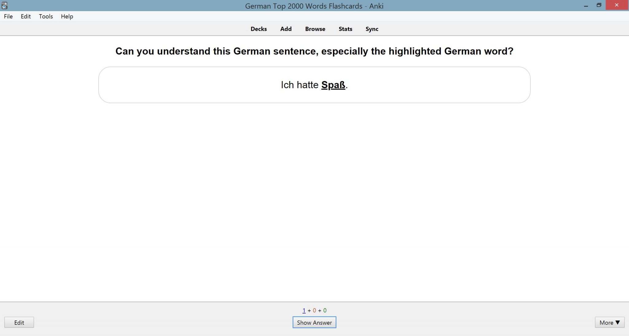 Anki German Flashcards to Learn German Now | SPEAKADA