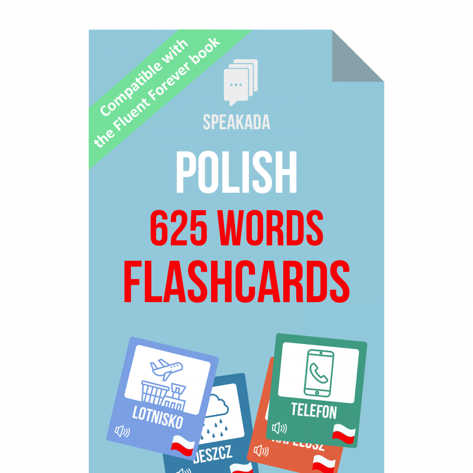 Polish 625 Words Anki Flashcards to Learn Polish Now – SPEAKADA