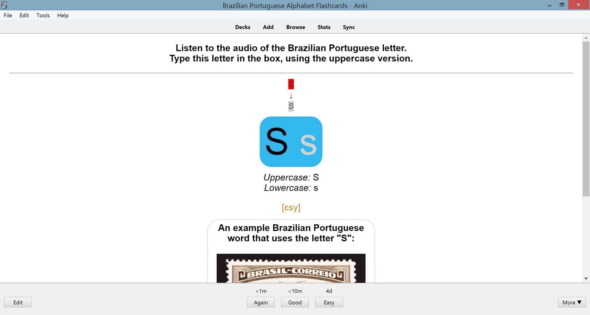 Portuguese Alphabet Flashcards With Anki for Beginners – SPEAKADA