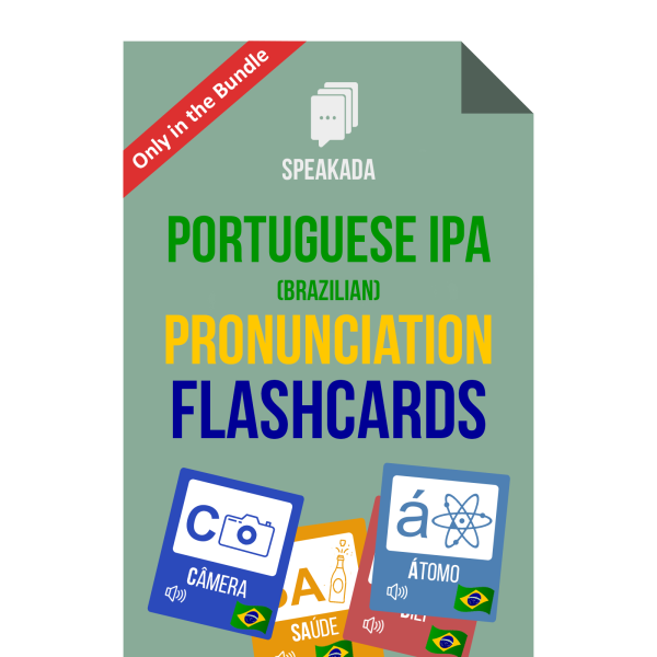 Portuguese Pronunciation Guide Using Portuguese IPA Anki Flashcards ...