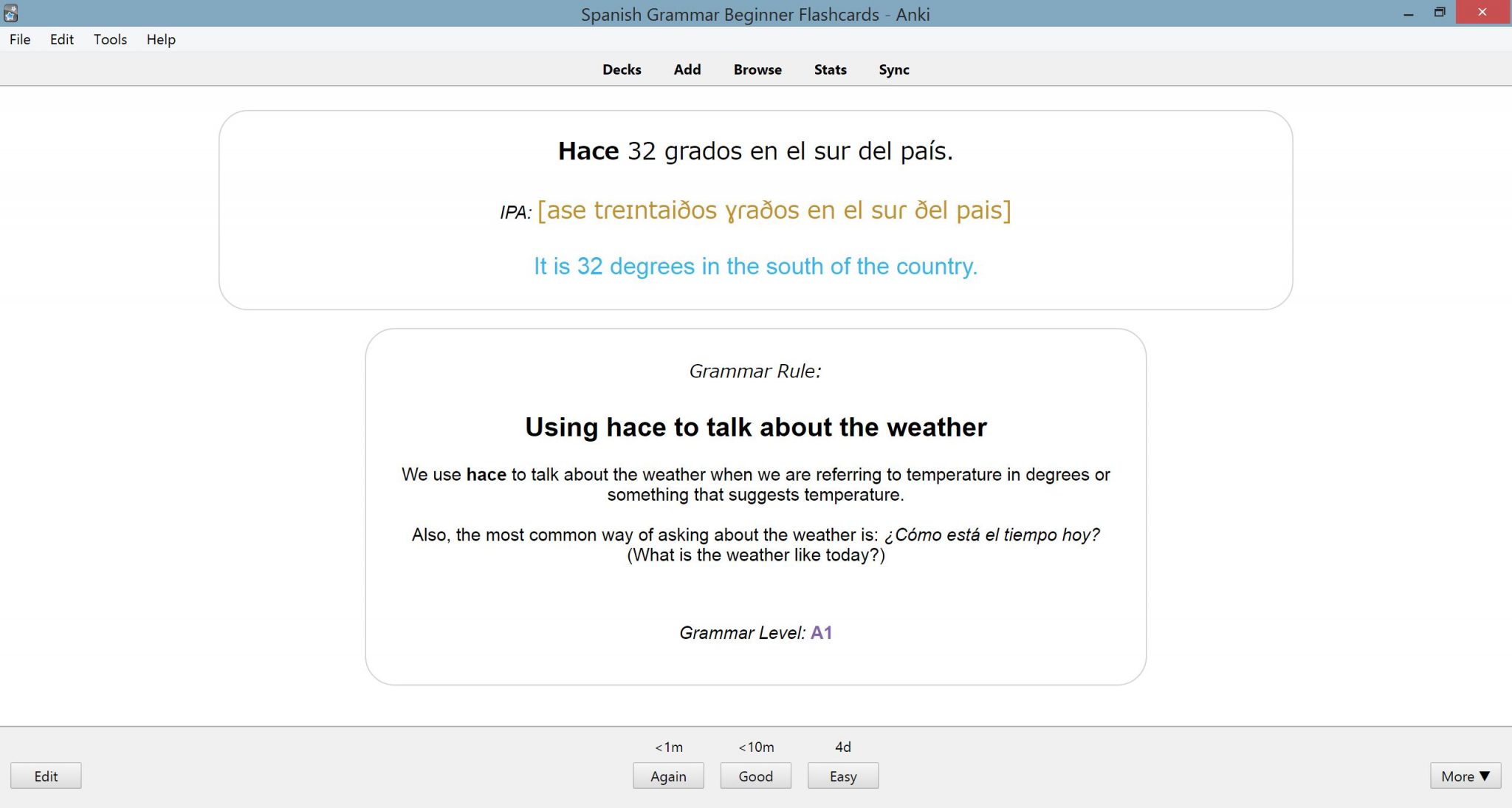 Spanish Grammar Beginner Flashcards (A1&A2) | SPEAKADA