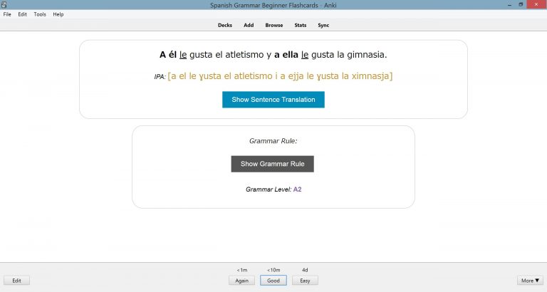 Spanish Grammar Beginner Flashcards (A0,A1&A2) | SPEAKADA