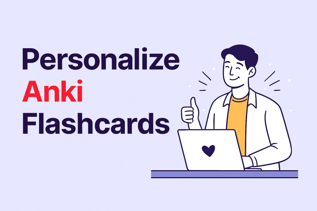 How To Personalize Anki Flashcards for Faster Language Learning Success ...