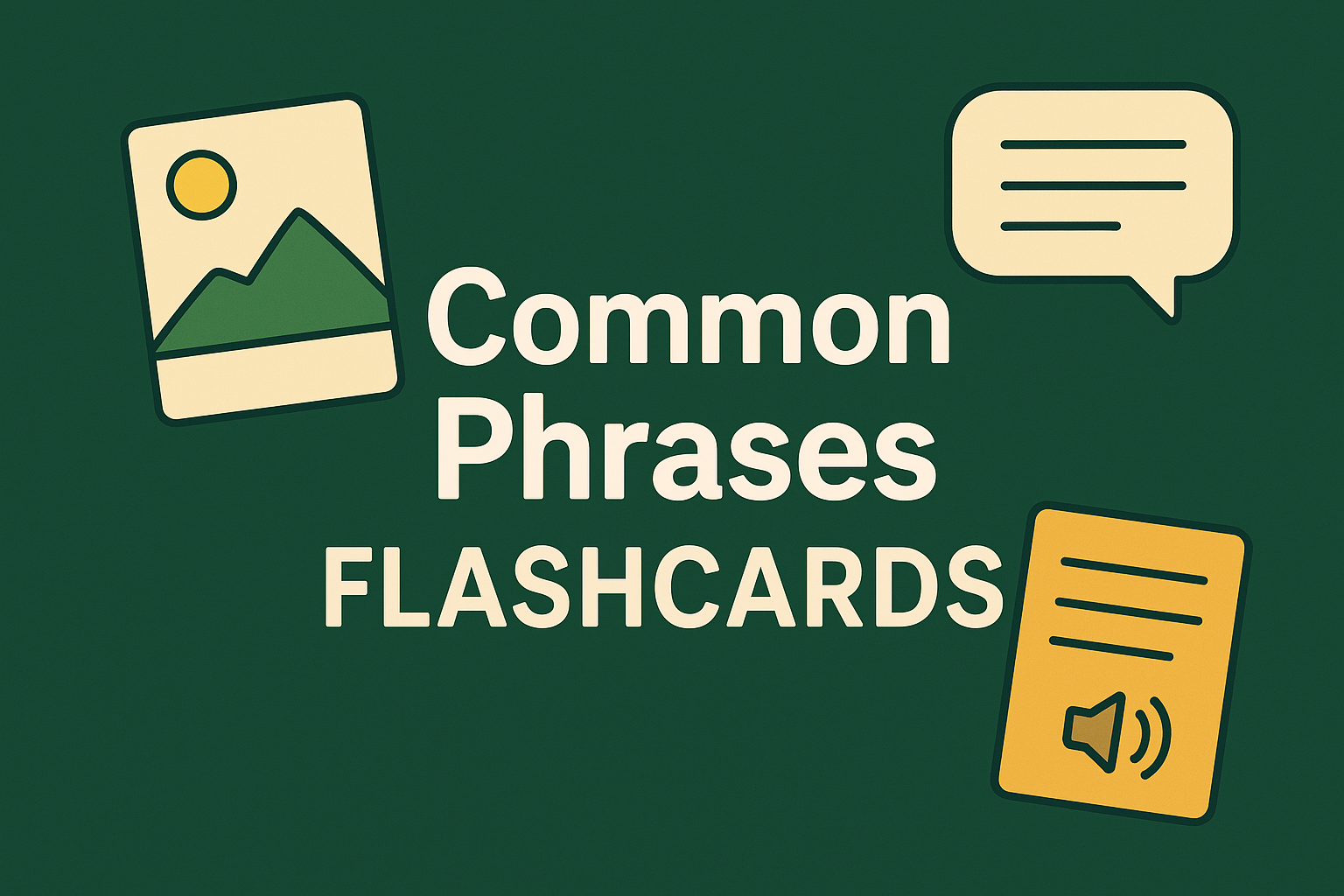 Why Common Phrases Flashcards Transform Language Learning Better Than ...