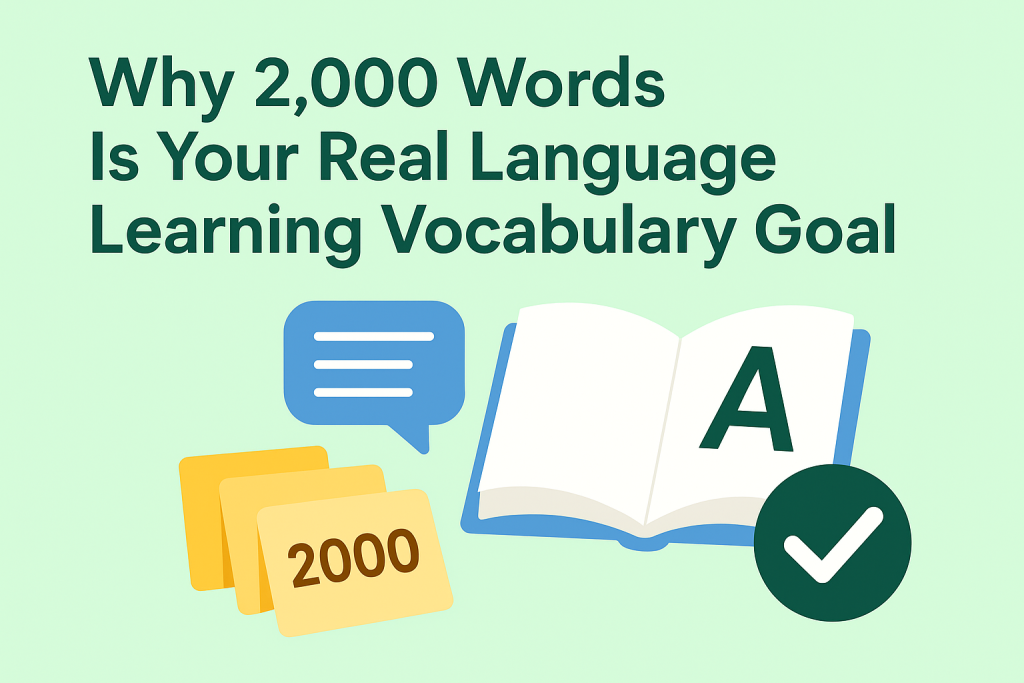 Why 2,000 Words Is Your Real Language Learning Vocabulary Goal (Not ...